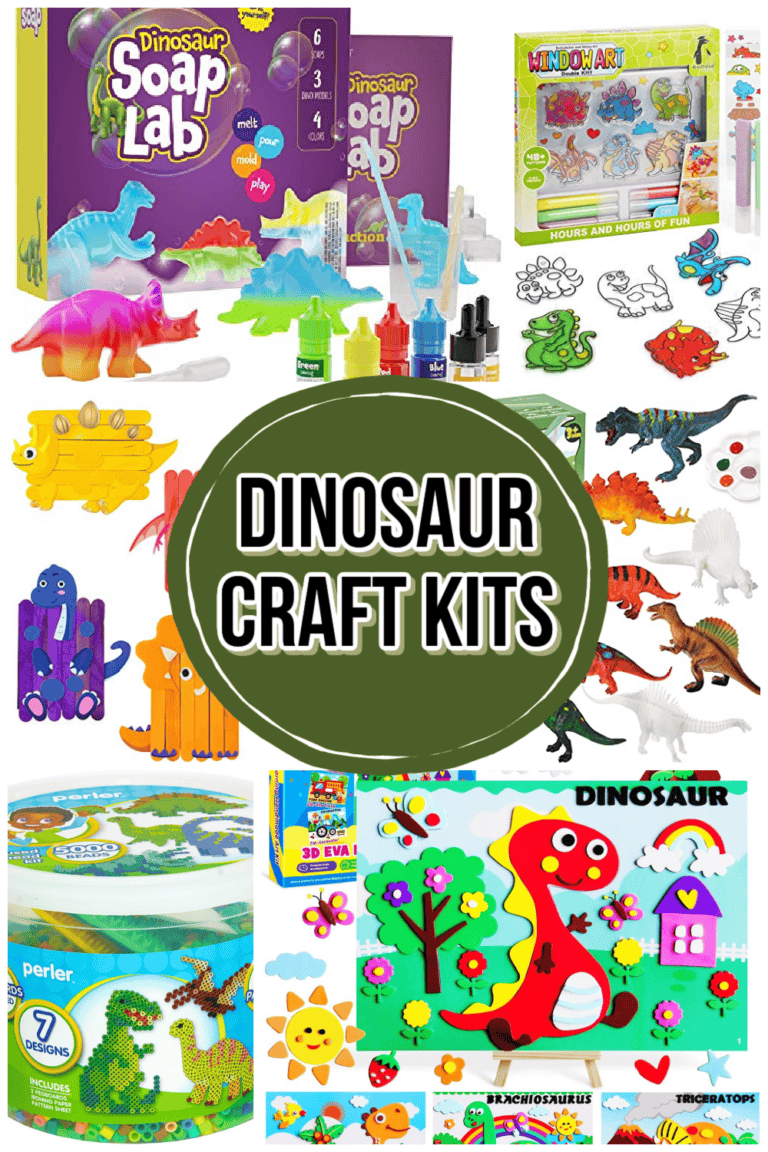 10 Engaging Dinosaur Craft Kits For Preschoolers
