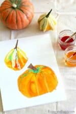20 Ideas for Fall Paintings with Pumpkins