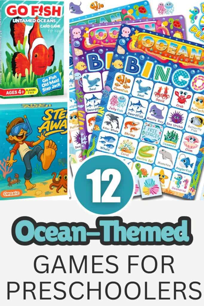 12 Ocean Themed Games for Kids (Perfect for Family Game Night)