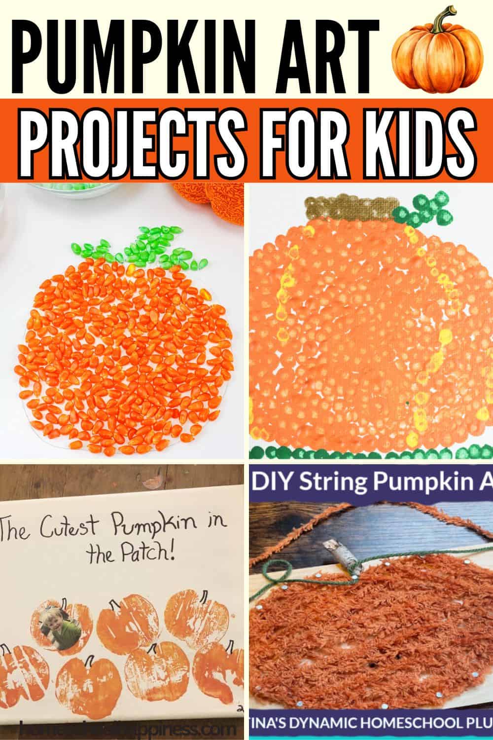 Pumpkin Art Projects for Kids (Easy & Fun Fall Crafts)
