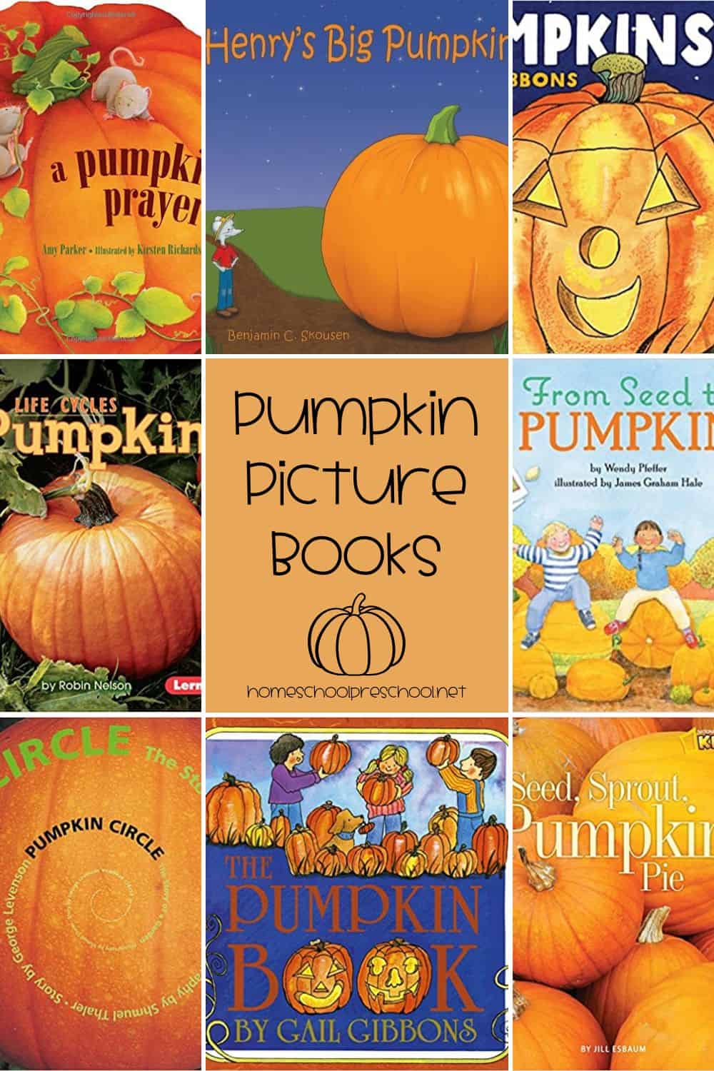 Pumpkin Books for Preschoolers to Read This Fall