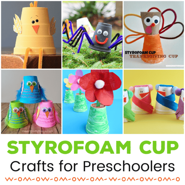 Styrofoam Cup Crafts for Kids