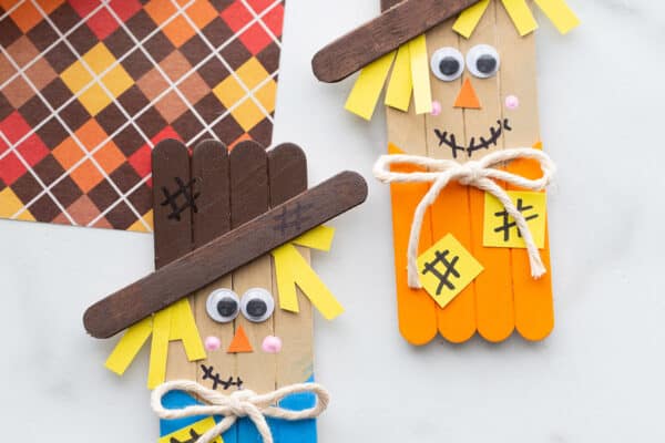 Popsicle Stick Thanksgiving Crafts for Kids to Create