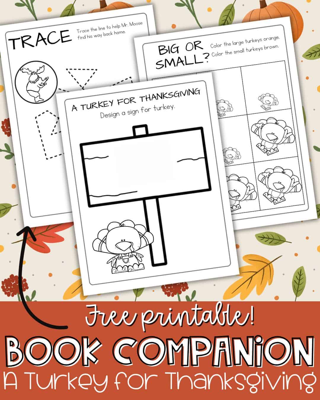 Turkey Printables For Kindergarten