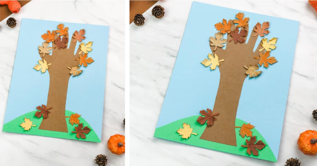 20+ Preschool Arts and Crafts with Fall Leaves