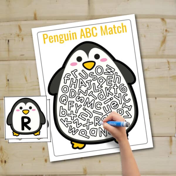 ABC Penguin Letter Recognition Game