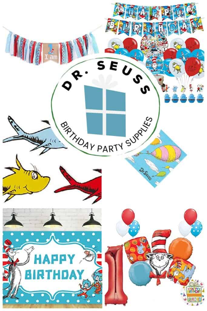 Dr. Seuss Birthday Party Supplies