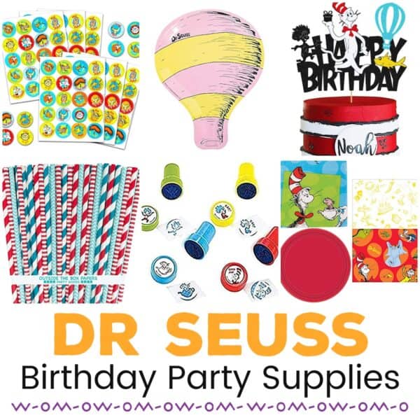 Dr. Seuss Birthday Party Supplies