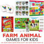 Fun Farm Animal Games for Preschoolers | Homeschool Preschool