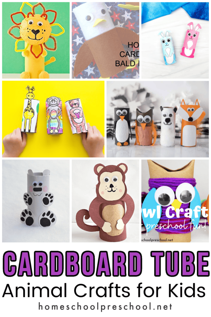 20+ Cardboard Tube Animals Kids Will Love Making