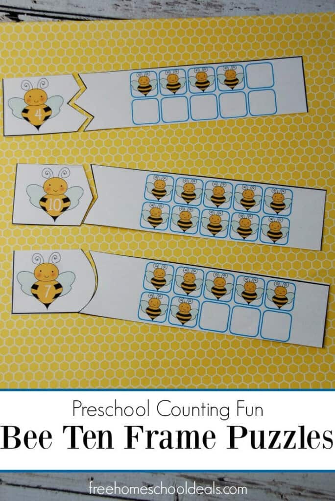 20+ Educational Preschool Bee Themed Printables
