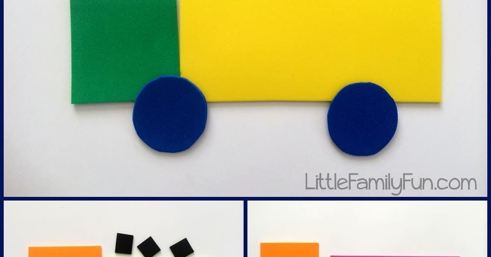 25 Terrific Preschool Transportation Crafts