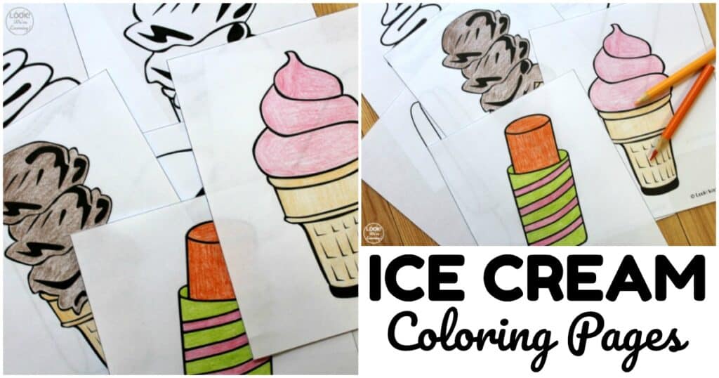 25 Incredible Ice Cream Printables for Preschoolers
