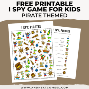 25 Preschool Pirate Theme Printables