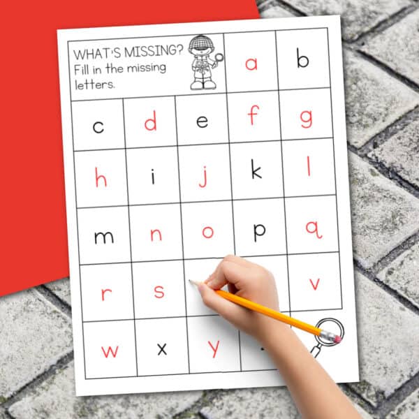 Fun and Engaging Missing Alphabet Worksheet