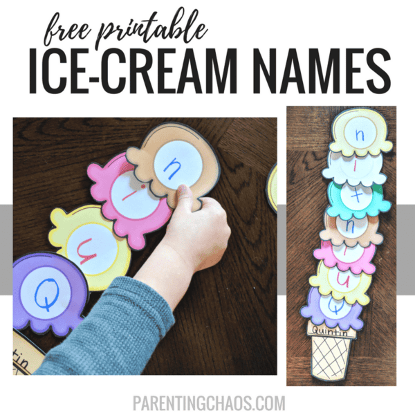 25 Incredible Ice Cream Printables for Preschoolers
