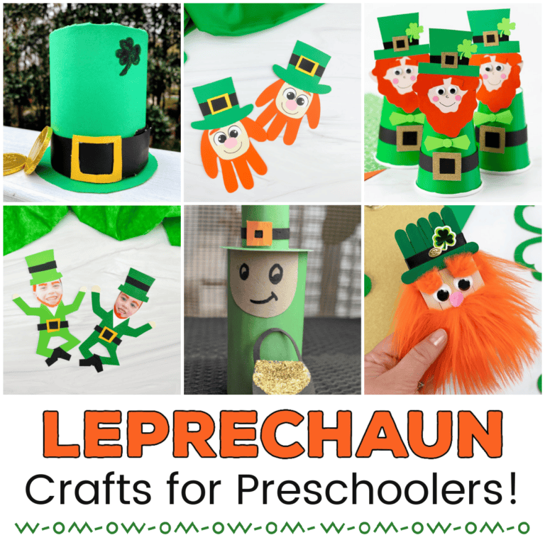 Leprechaun Crafts for Preschoolers! | Homeschool Preschool