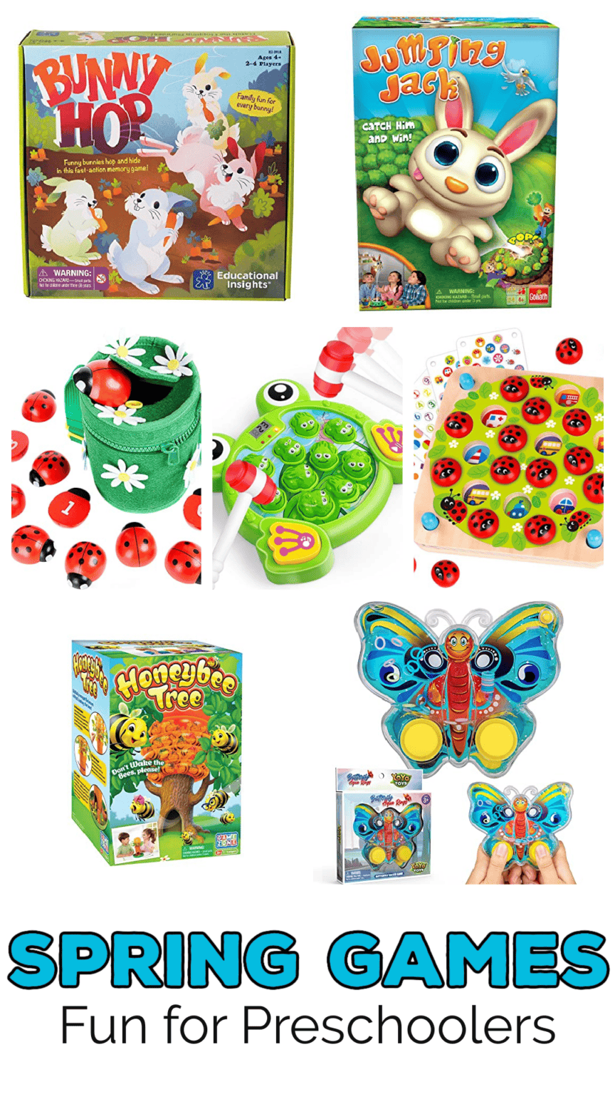Spring Games for Kids of All Ages! | Homeschool Preschool