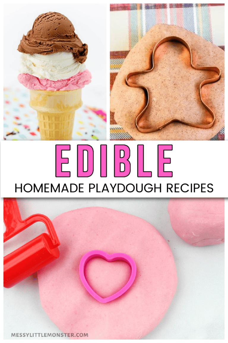 Make Edible Homemade Playdough that's Safe For Kids | DIY Fun
