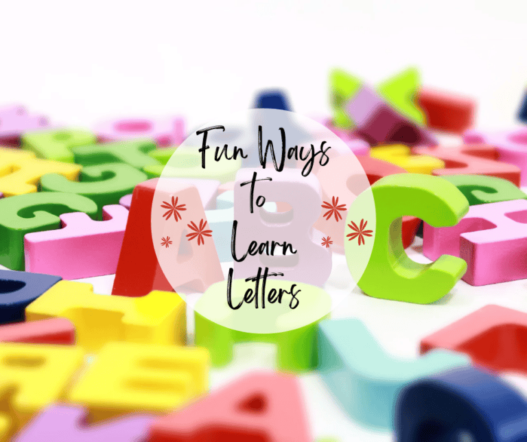 Fun Ways to Learn Letters