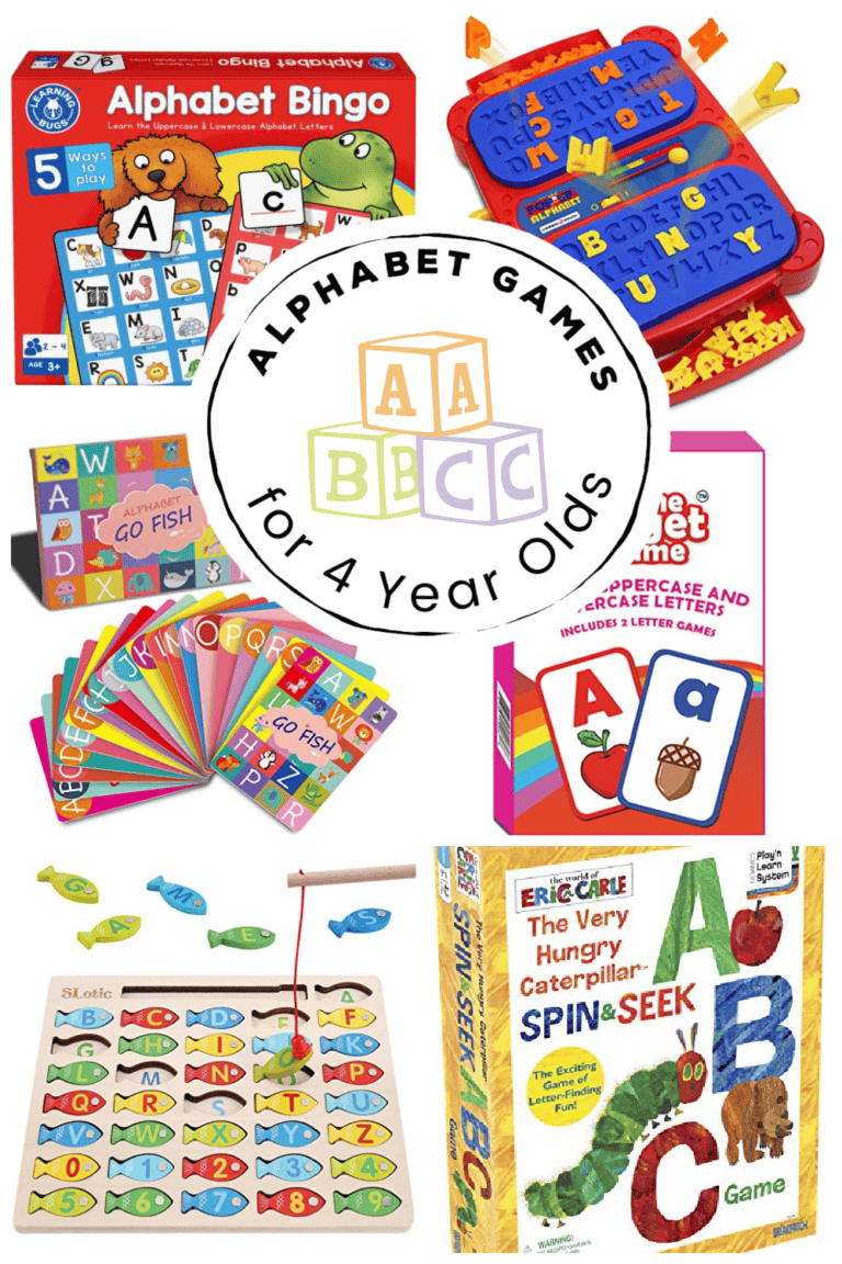 Engaging Alphabet Games for 4 Year Olds