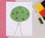 Simple Fingerprint Apple Tree Activity