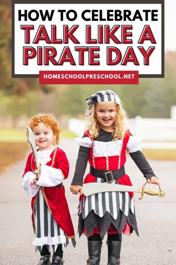 5 Ways to Celebrate Talk Like a Pirate Day with Preschoolers