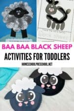 Baa Baa Black Sheep Activities for Toddlers