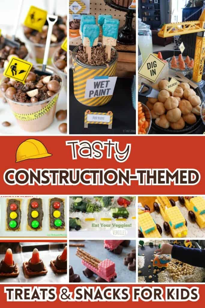 Construction Themed Snacks for Kids | Easy Party Ideas