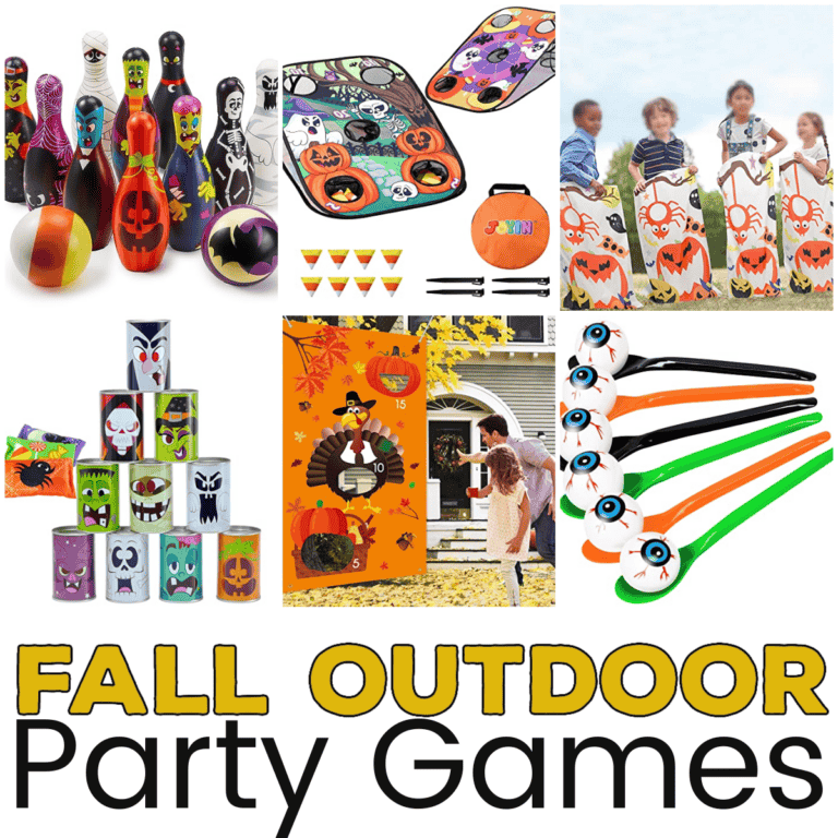 8 Fabulous Fall Outdoor Party Games for the Whole Family!