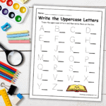 Free Printable Trace and Write Alphabet Worksheets