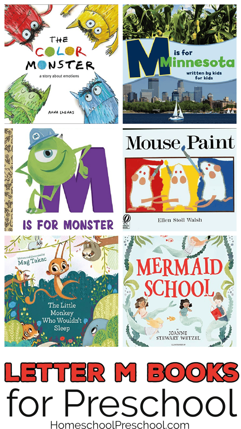 Fun Letter M Books for Preschool