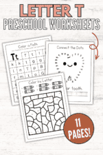 Boost Your Child's Learning with Fun Letter T Worksheets!