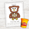 Fall Playdough Mats: Free Printable Activities for Kids
