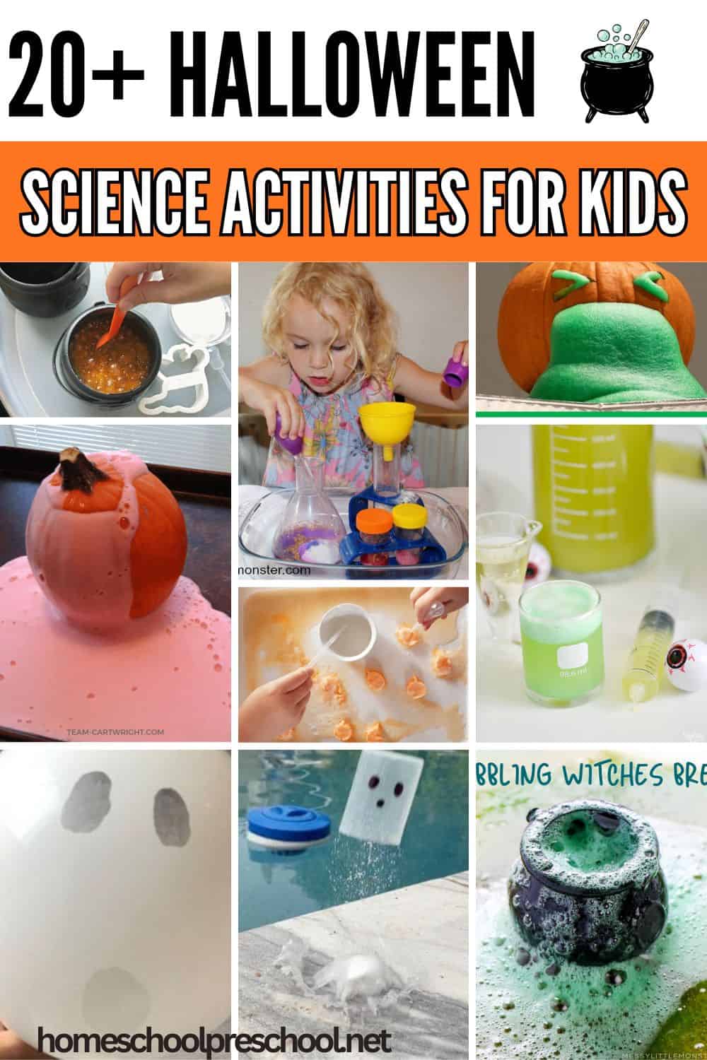 Halloween Science Activities for Preschool: Experiments Kids Love