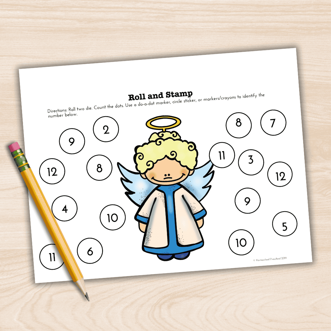 A is for Angel Printables: Fun Christmas Activities for Preschoolers