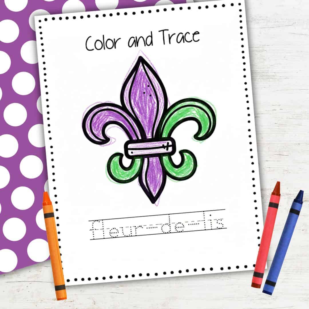 Mardi Gras Worksheets for Kids | Free Preschool Printables