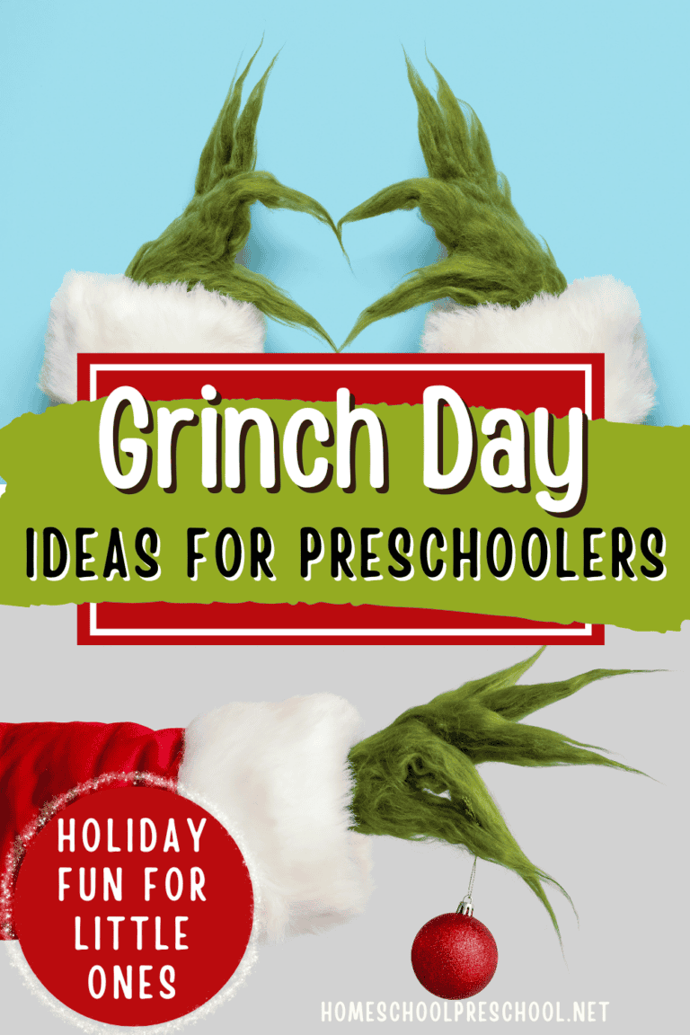 Grinch Day Ideas for Preschoolers: Simple Holiday Fun