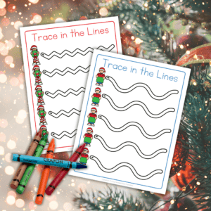 Boost Fine Motor Skills with Christmas Tracing Worksheets