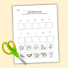 Exciting Cut and Paste Spring Worksheets for Preschoolers