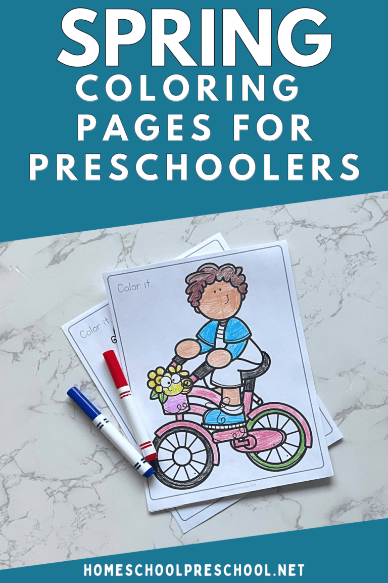 Spring Coloring Pages for Kids - Brighten Up Learning