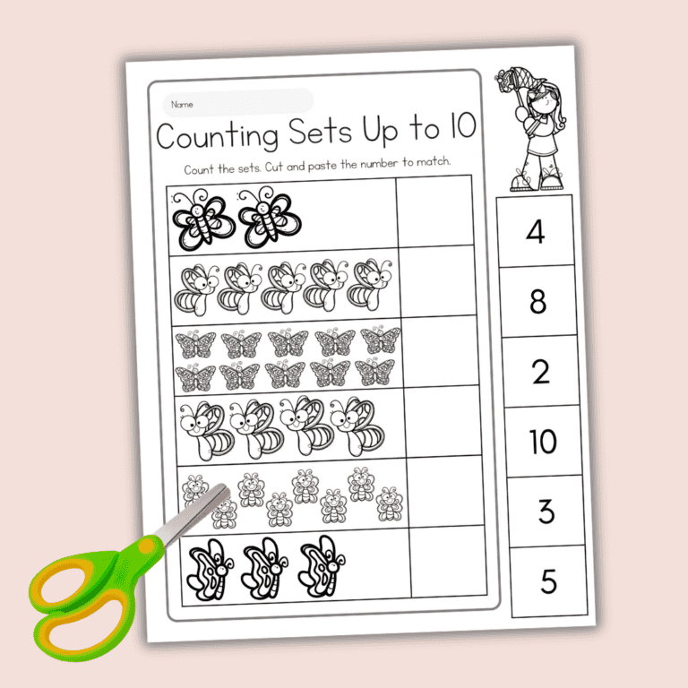 Fun & Educational Butterfly Worksheets for Preschool Kids