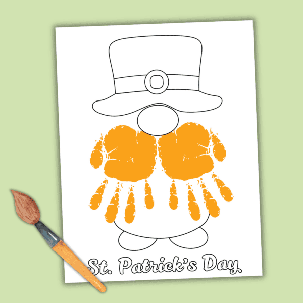 DIY Handprint Leprechaun: Fun St. Patrick's Day Craft