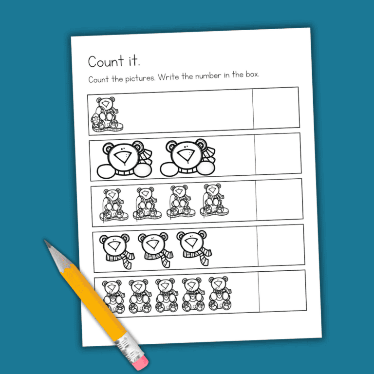 Unleash Fun with Polar Bear Worksheets for Preschoolers