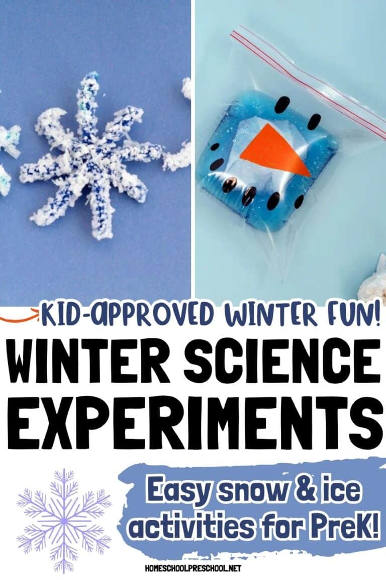 25 Winter Science Experiments for Preschoolers | Easy Activities