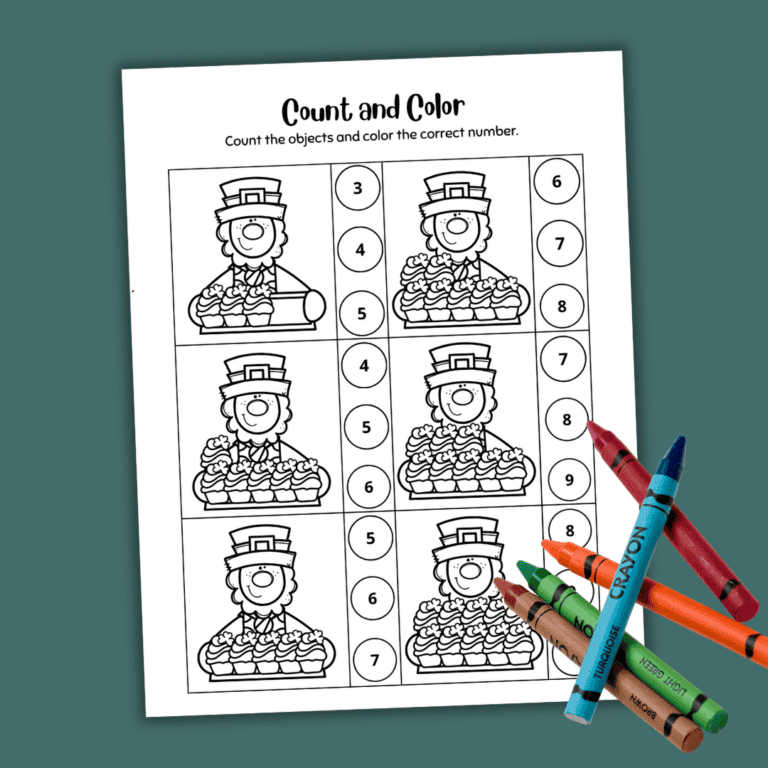 Counting with a Leprechaun: Math Fun for Kids