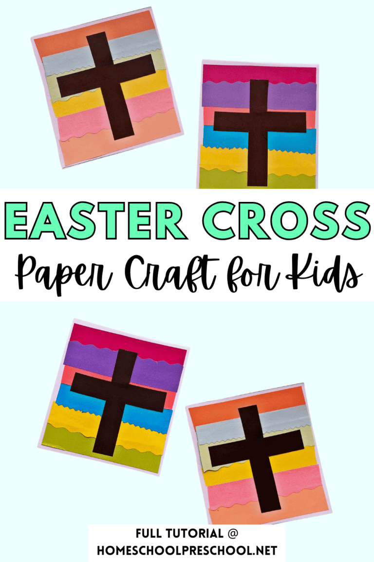 Easter Cross Craft Fun for Preschoolers