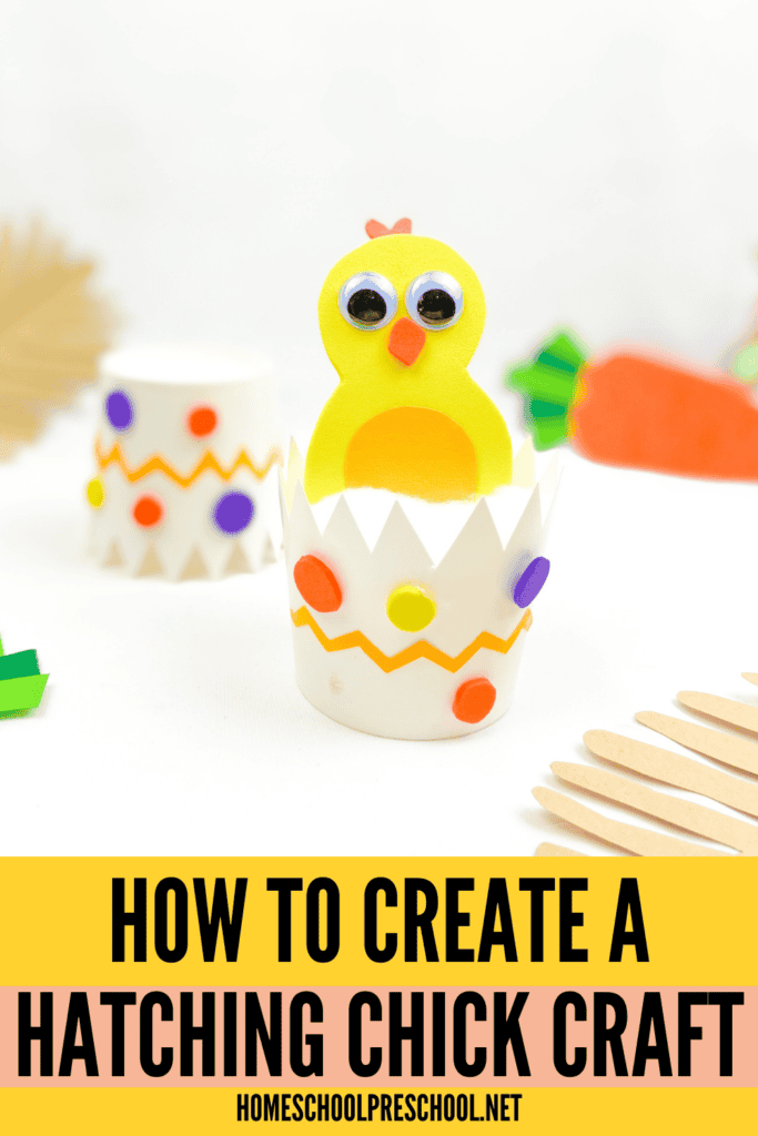 Adorable Easter Chick Craft Idea for Preschool Fun