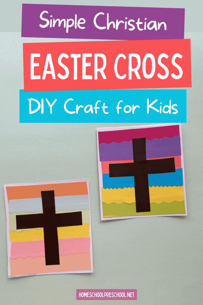 Easter Cross Craft Fun for Preschoolers