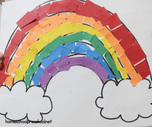 Make a Construction Paper Rainbow: Easy Kids' Craft